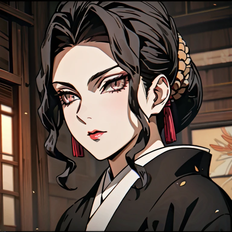 Muzan Kibutsuji, Japanese room,HD, 8K, very good quality, masterpiece ...