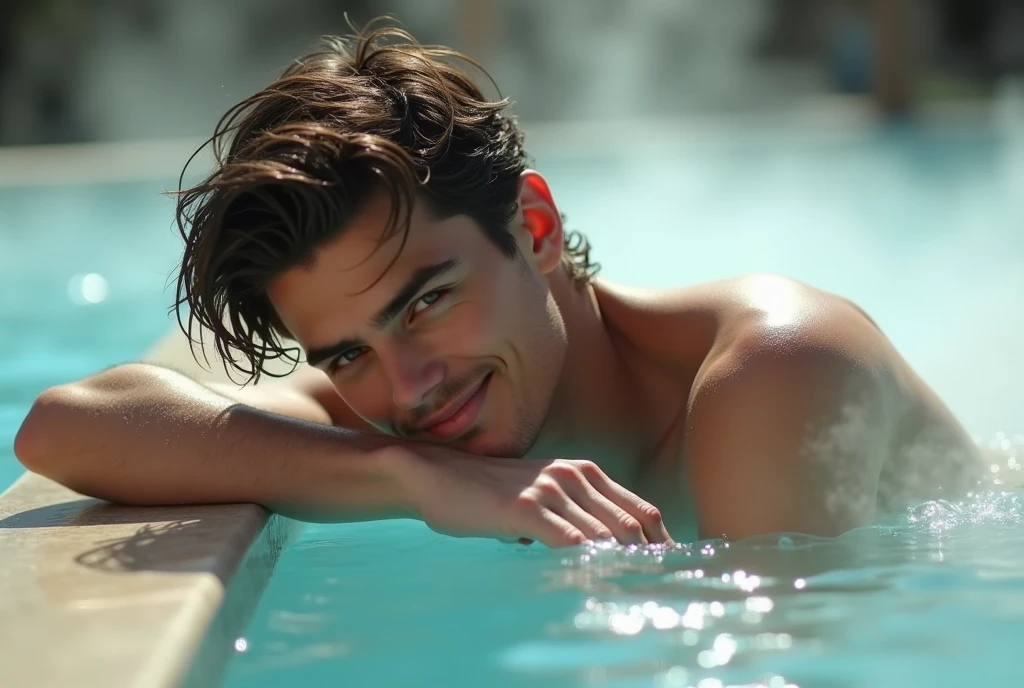 Handsome man, arian mark, raphael personnaz, zac retz, by Alexis Grimou ...