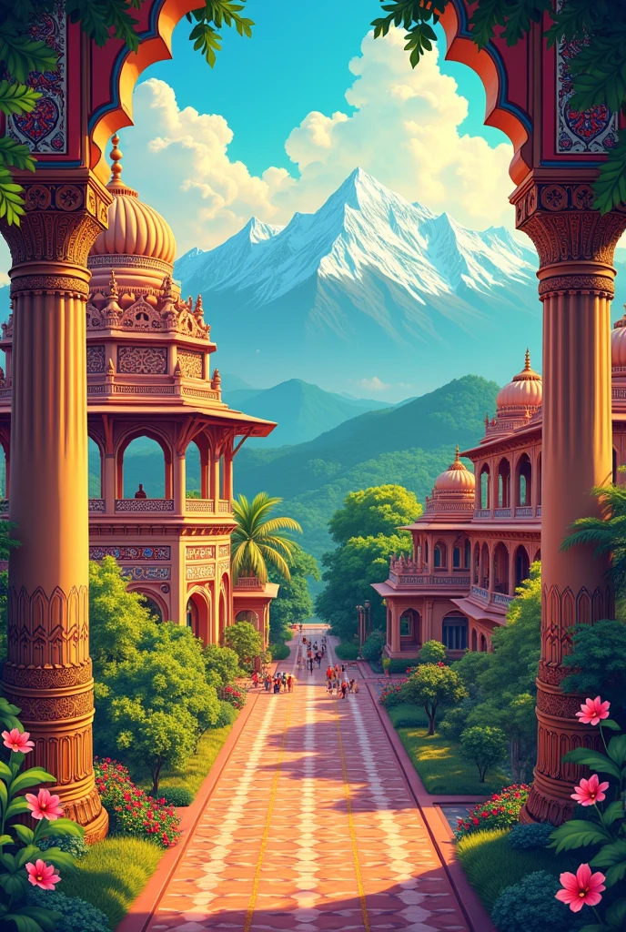 Make s drawable post card for india - SeaArt AI