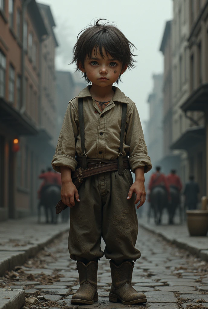 Poor boy 19th century - SeaArt AI