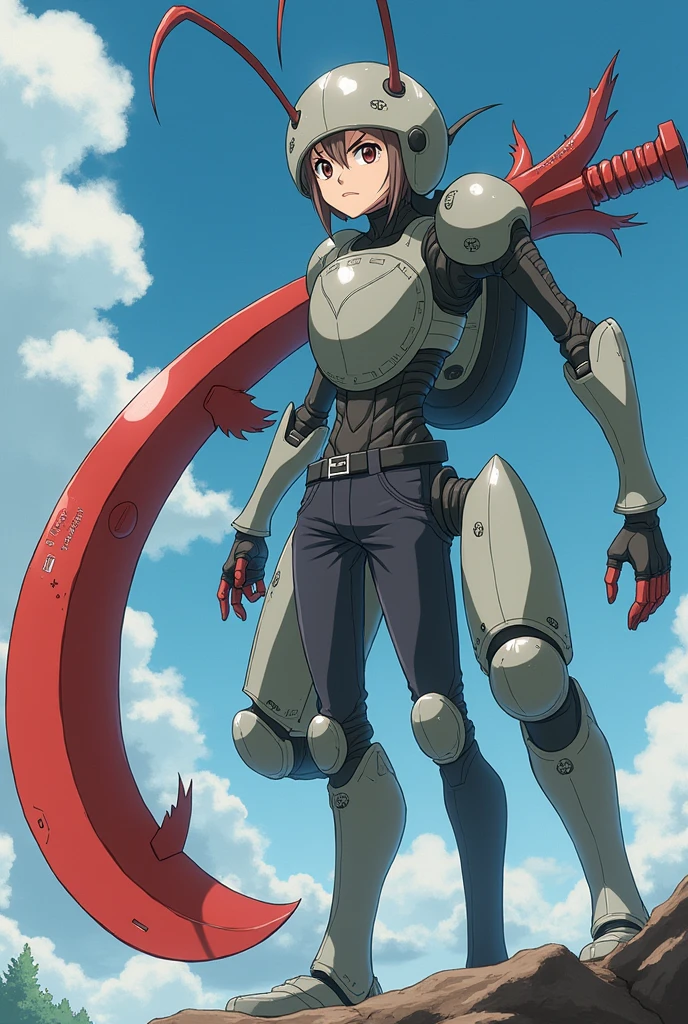 Does Ash Ketchum at 3 with a light gray exoskeleton he has 3 - SeaArt AI