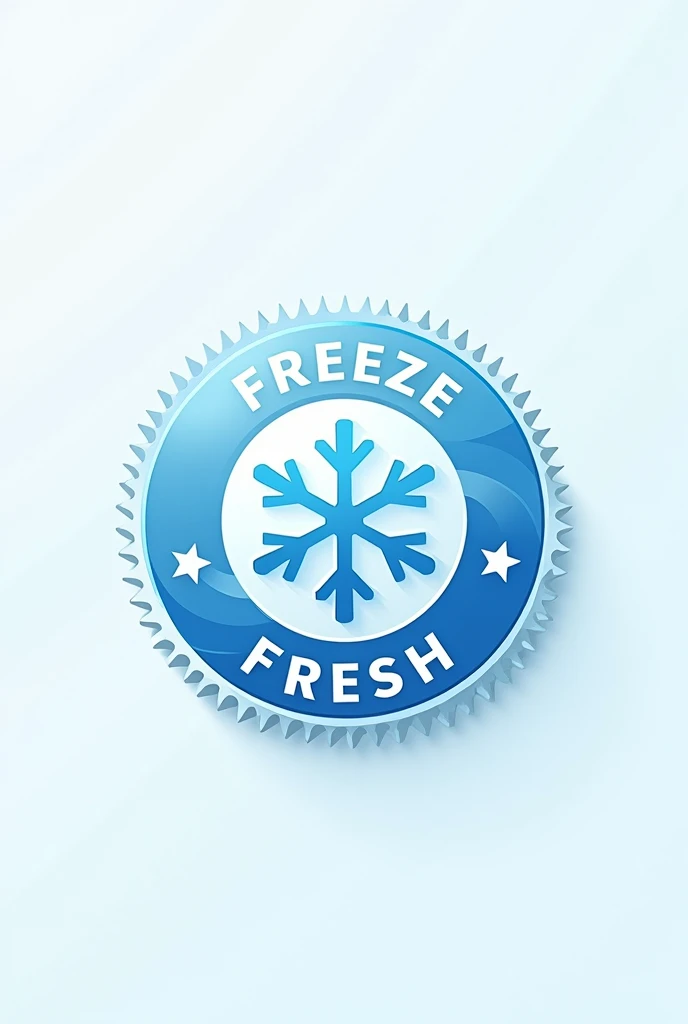 “freeze fresh” circular logo - SeaArt AI