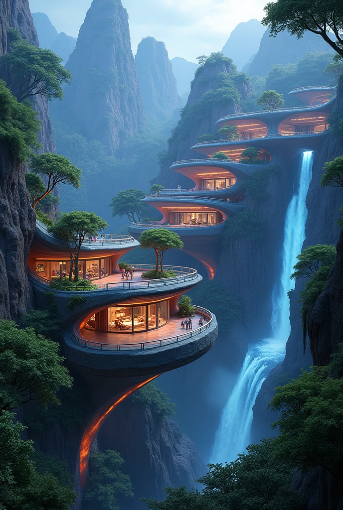 4-level hotel inspired by James Cameron's Avatar Frontiers of Pandora ...