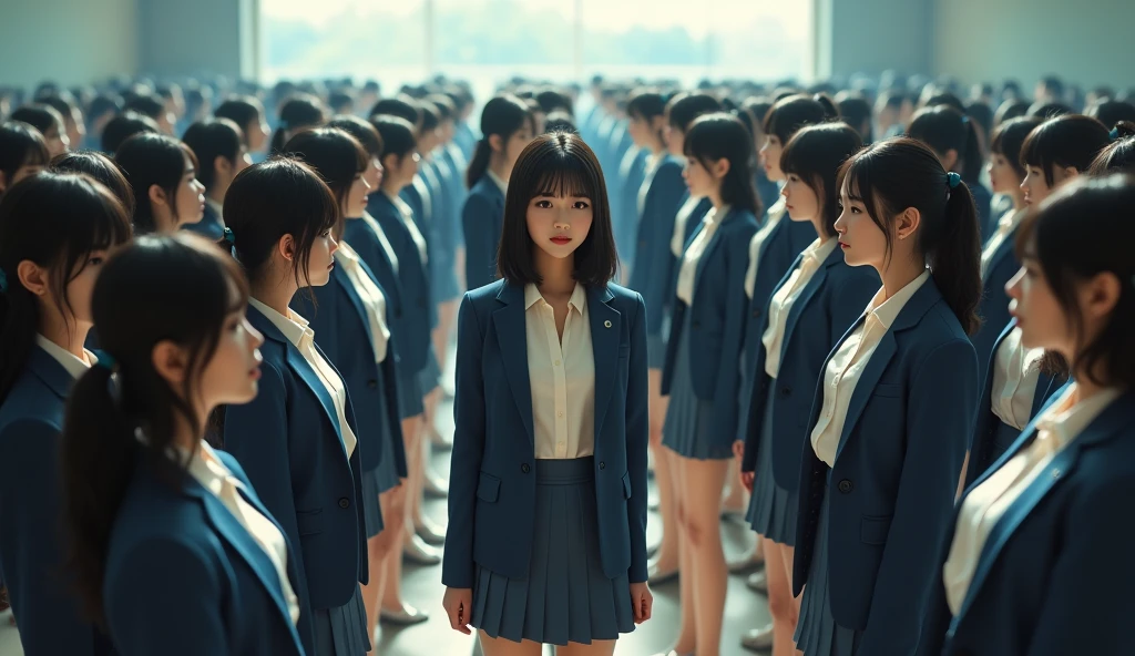 (Japanese Clone-girls=Myself), (Super Best masterpiece Clone - SeaArt AI