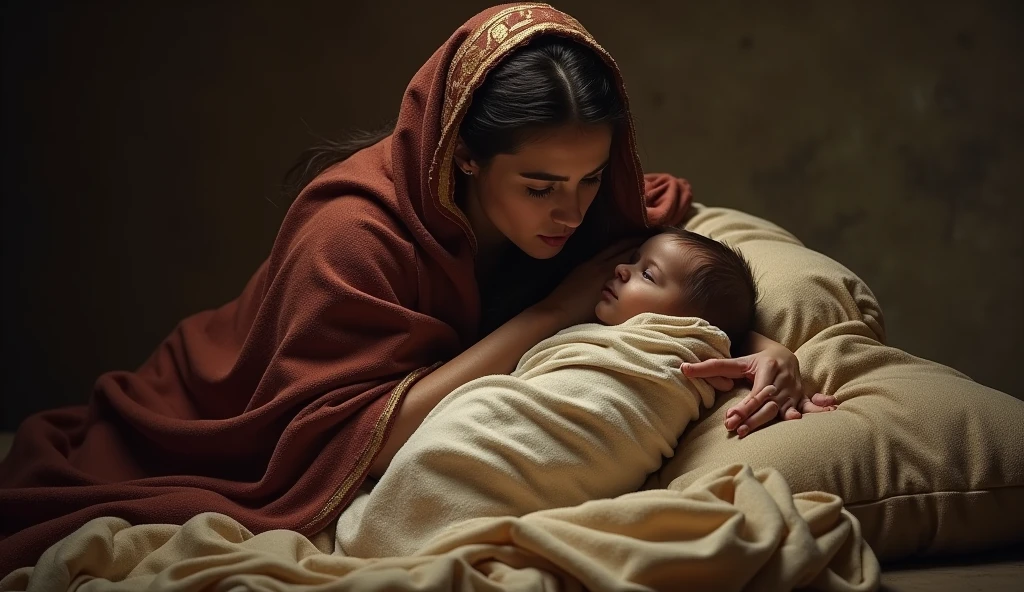 Unfortunate enough, Raquel died during the birth of her second child ...