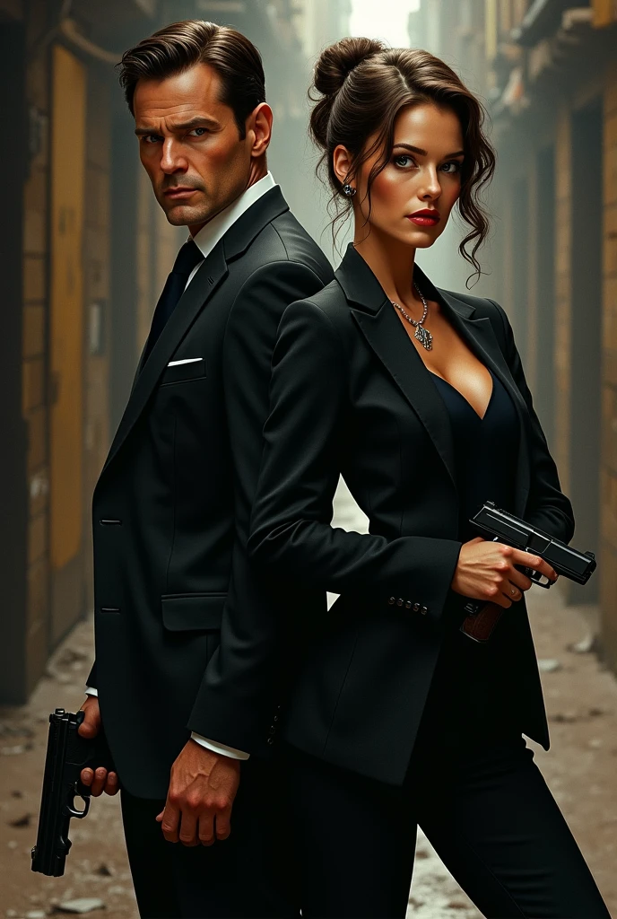Mr and Mrs Smith - SeaArt AI