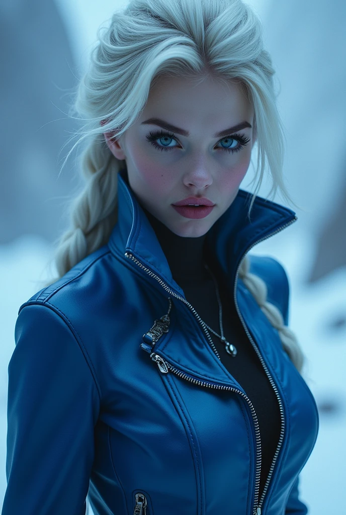 From Disney Princess Elsa Naughty Evil My Cool Infinity Girl Blue ...