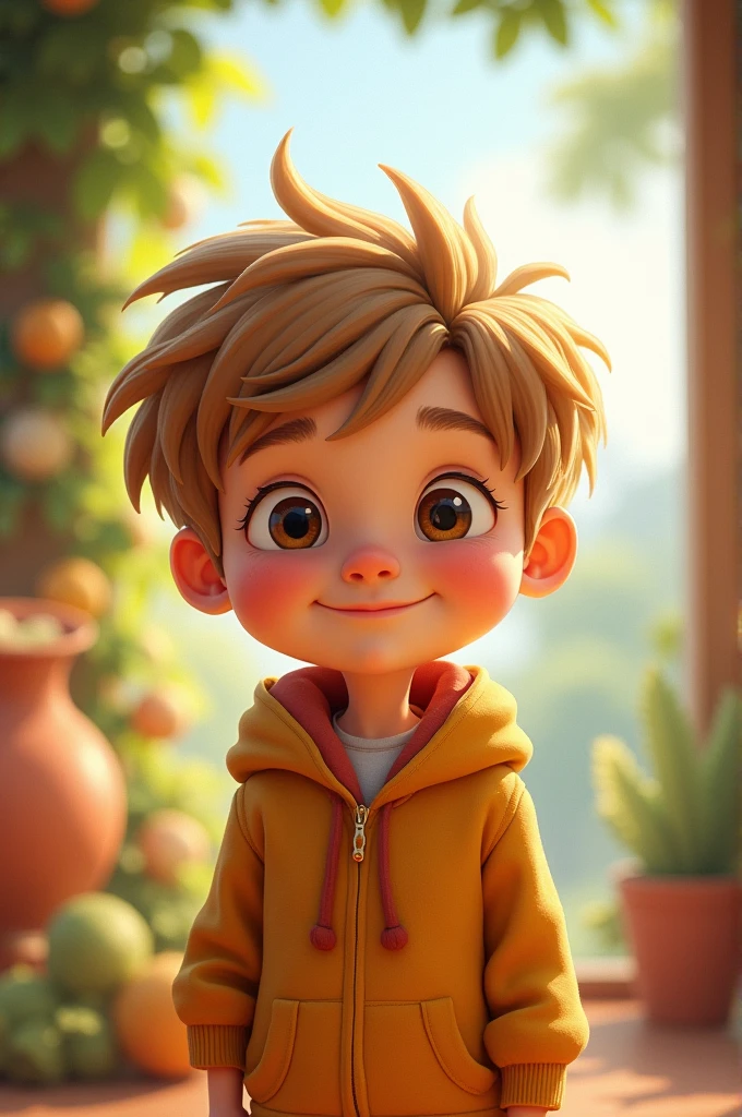 The boy cartoon - SeaArt AI