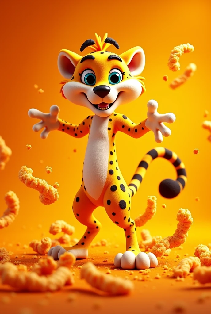 Draw cheetos logo - SeaArt AI