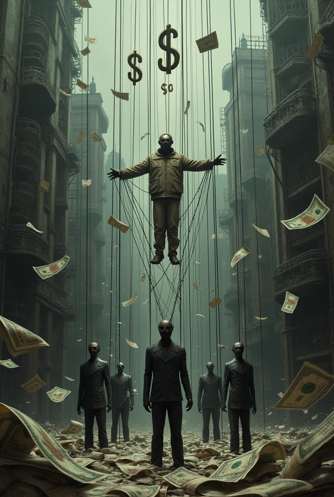 Money controls humand - SeaArt AI