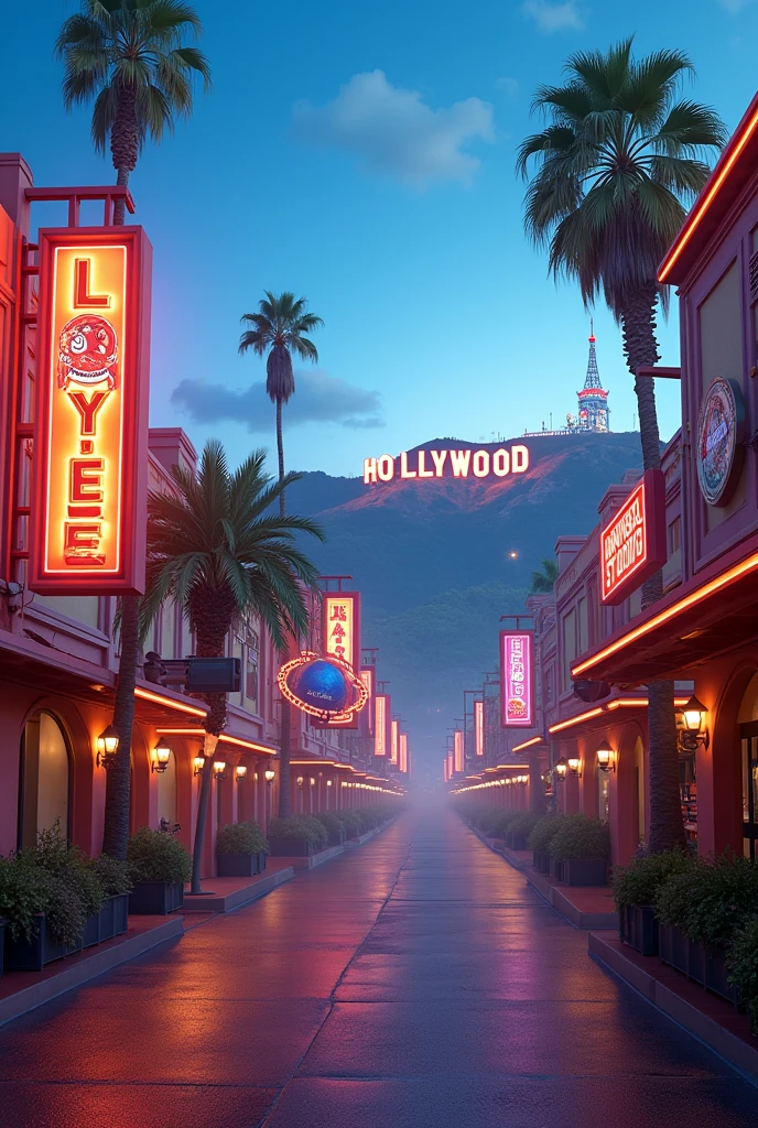 Movie Studio Imagine a vibrant, bustling movie studio. In the ...