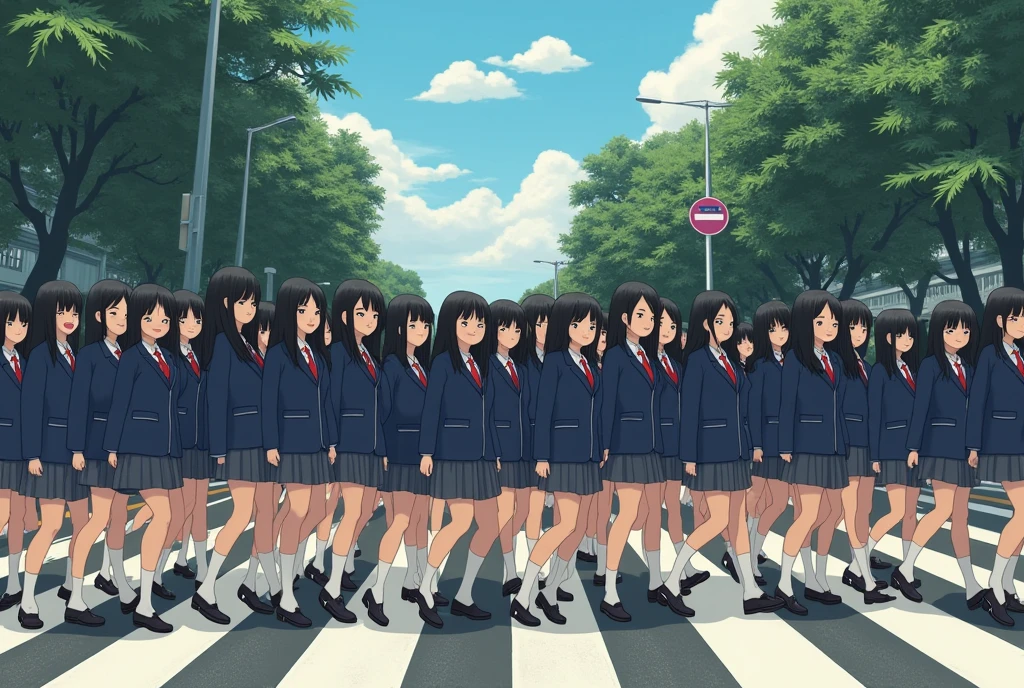 (Japanese Clone-girls=Myself), (Super Best masterpiece Clone - SeaArt AI