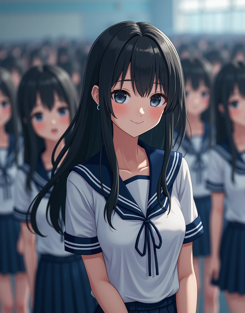 (Japanese Clone-girls=Myself), (Super Best masterpiece Clone - SeaArt AI