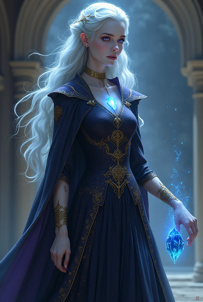 Character: Mysterious mage from an ancient kingdom. Physical ...