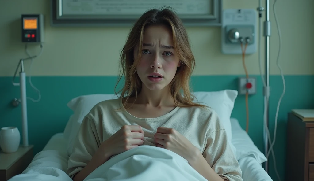 Create a realistic image of a powerful and emotional scene set in a ...