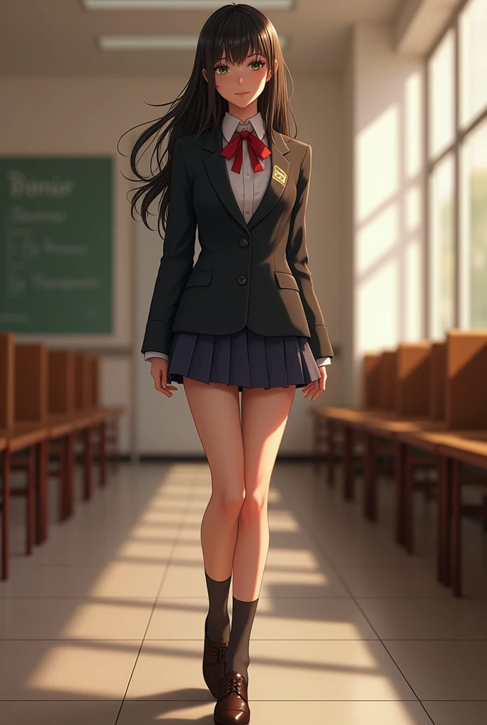 Sexy girl in school uniform - SeaArt AI