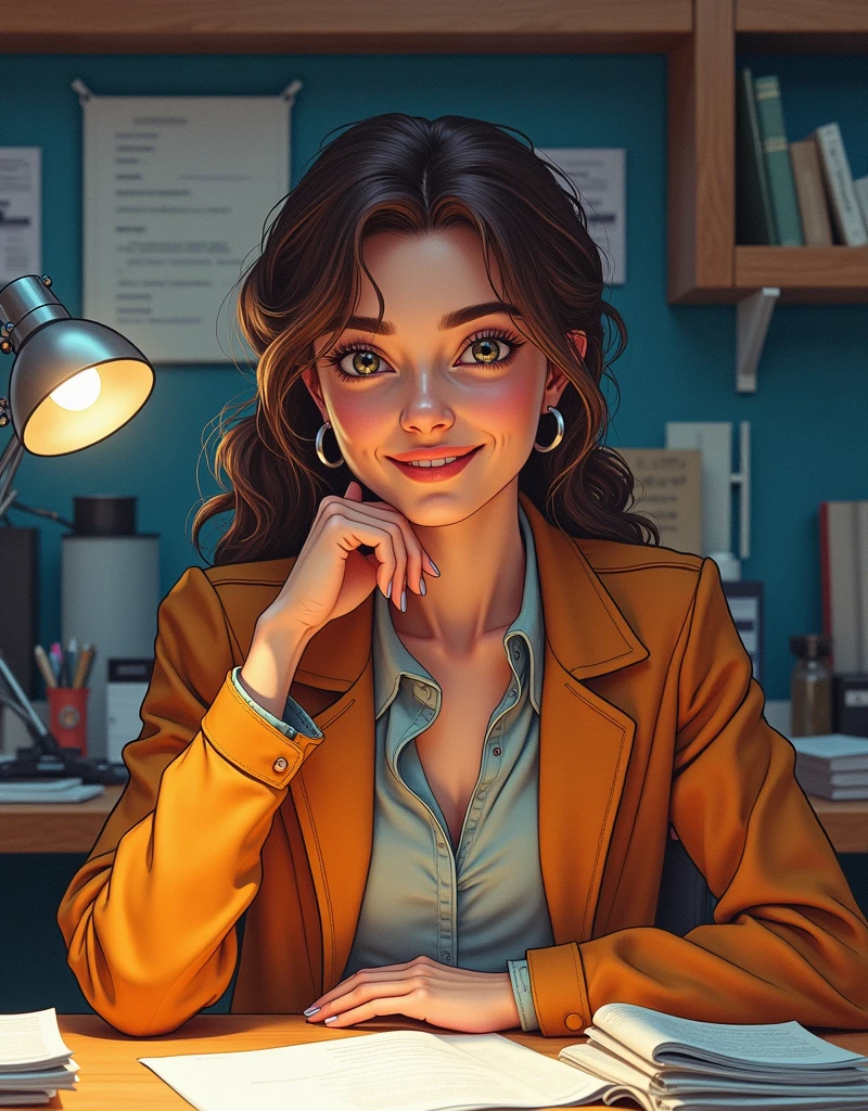 A beautiful 24 yo cosmos scientist [Elizabeth II:Maude Adams - SeaArt AI