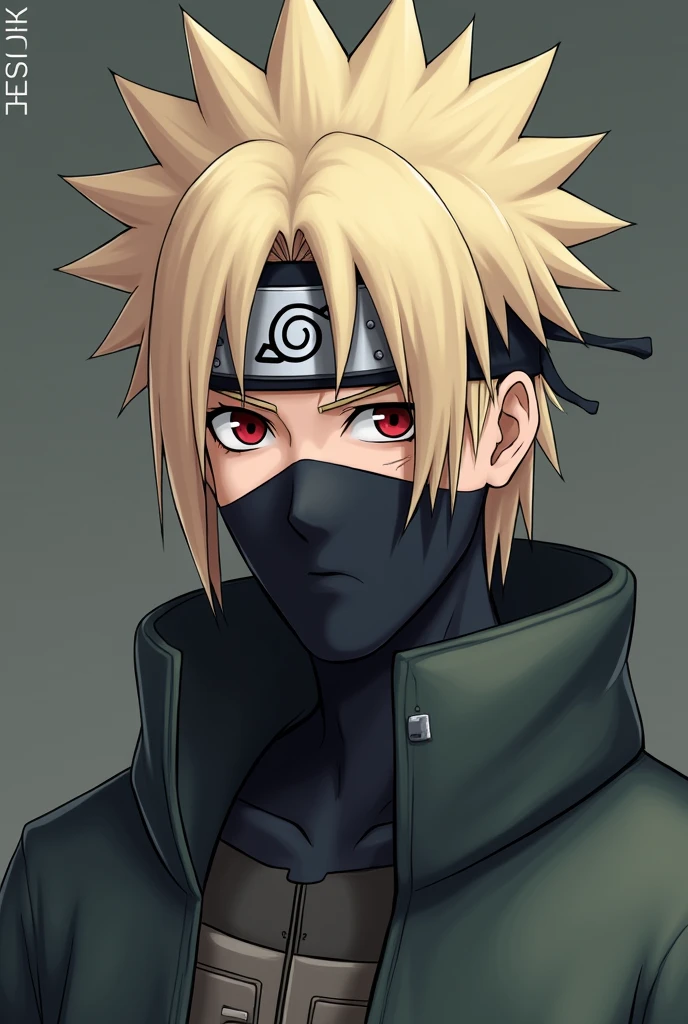 Generate a naruto character, which is called hoshiro, that has beige ...