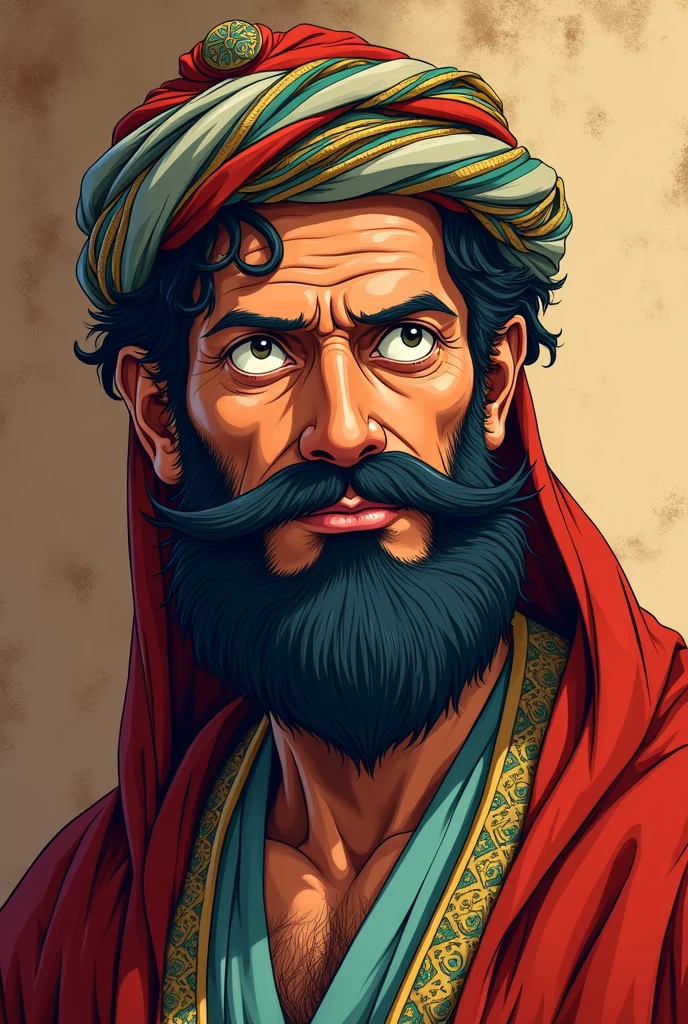 A little less Goku the character please and a real Moroccan beard ...