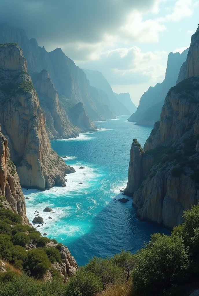 Creta dramatic nature scenery background for thumbnail 4k quality ...