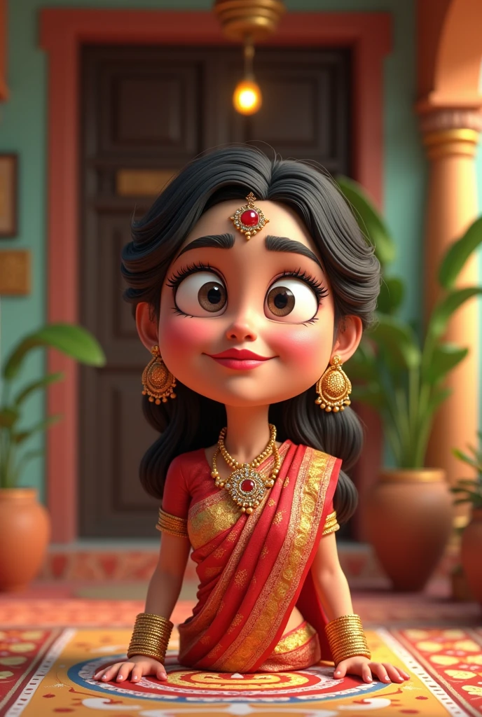 Ek Lalachi bahu ka photo banao jo bahut ghamandi or bahut jyada nakhare ...