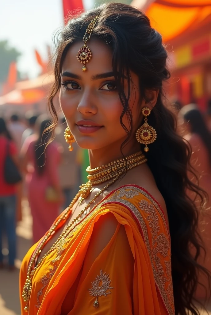 Indian fair beautiful girl,age 25, Brest 34,whest 26, hips 36 - SeaArt AI