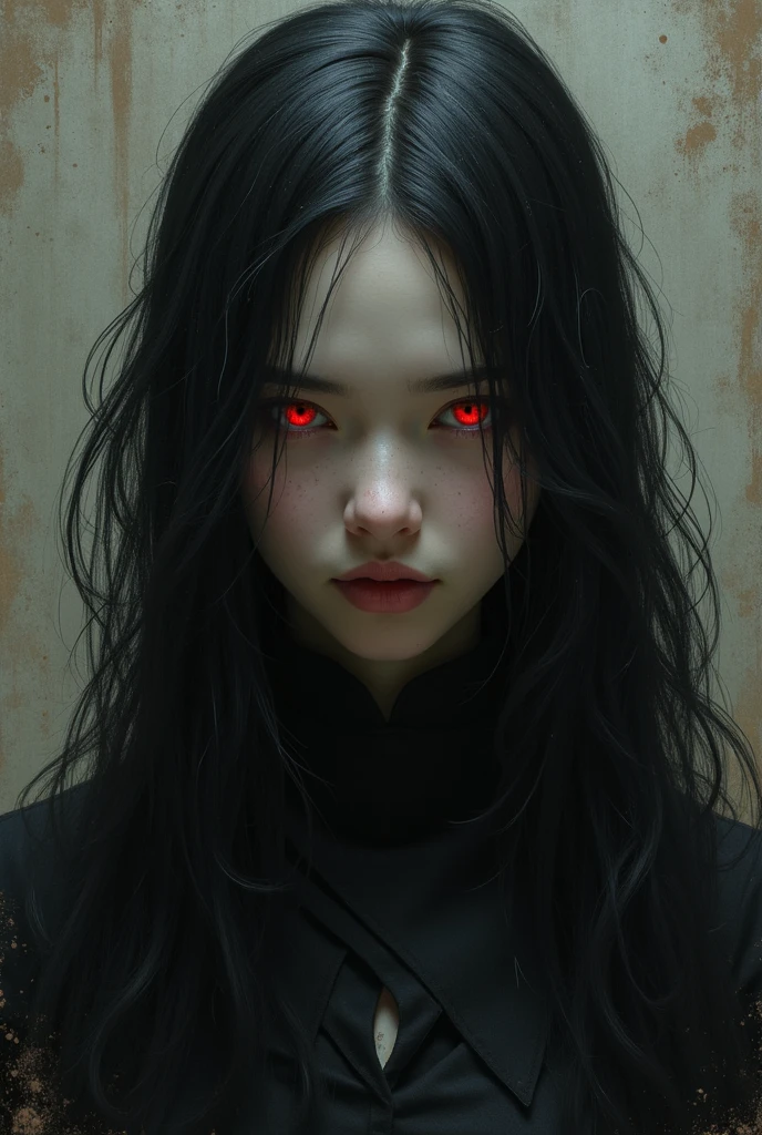 1 , Alone, Long hair, red eyes, best quality, - SeaArt AI