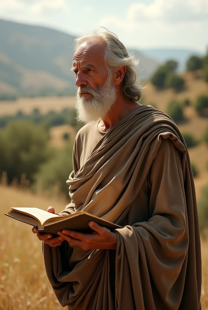 Characters: Homer", "Description: an old blind man reciting poetry ...