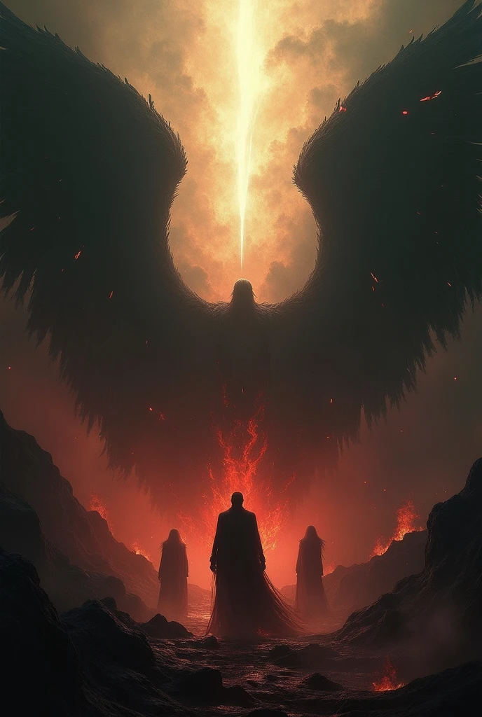 The Fate of the Fallen Angels: "Lucifer and the fallen angels watching ...