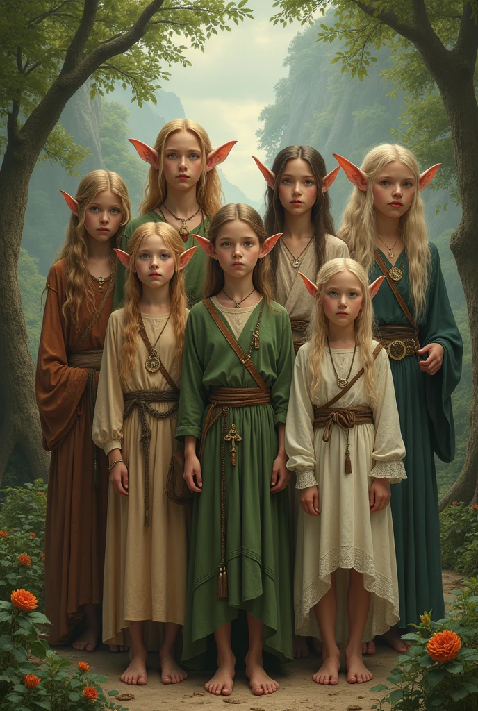 Best Quality, masterpiece, High resolution, Photorealistic, Elves ...