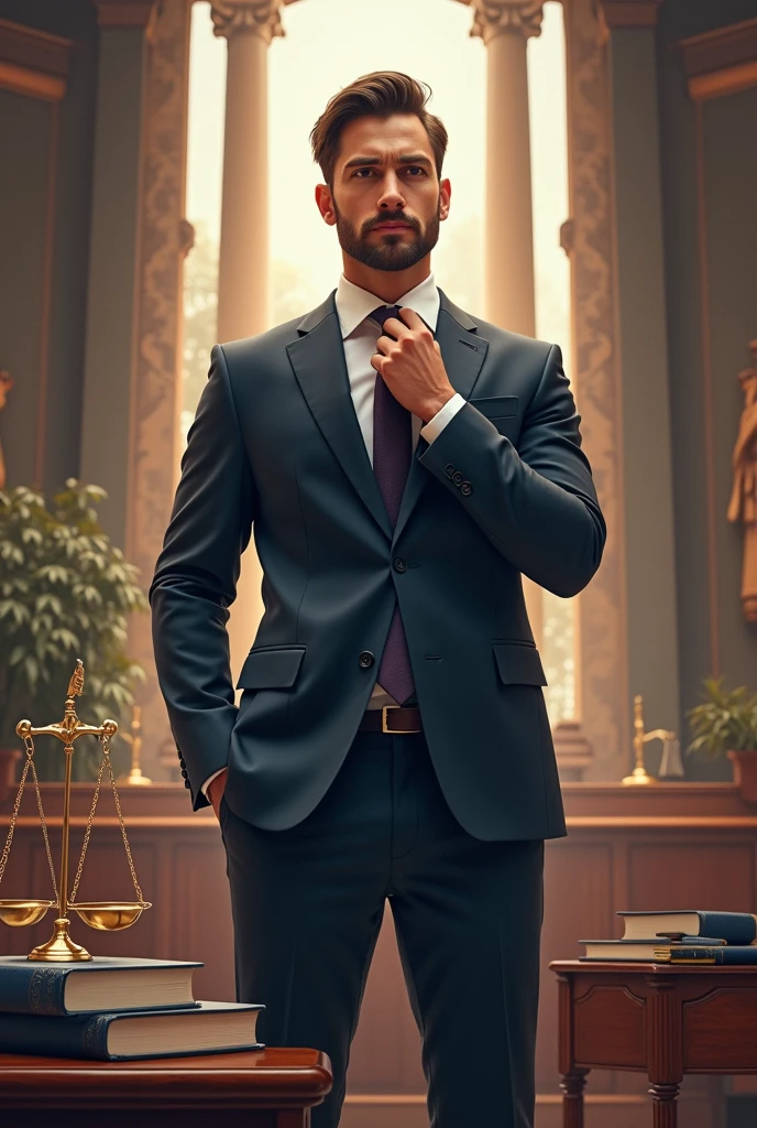 Create an image for a law application - SeaArt AI