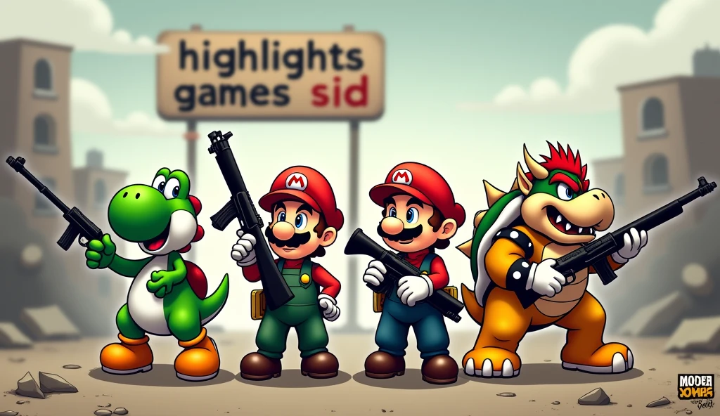 Cute Yoshi drawing, Mario, wario, Bowser. dressed in army uniform and ...