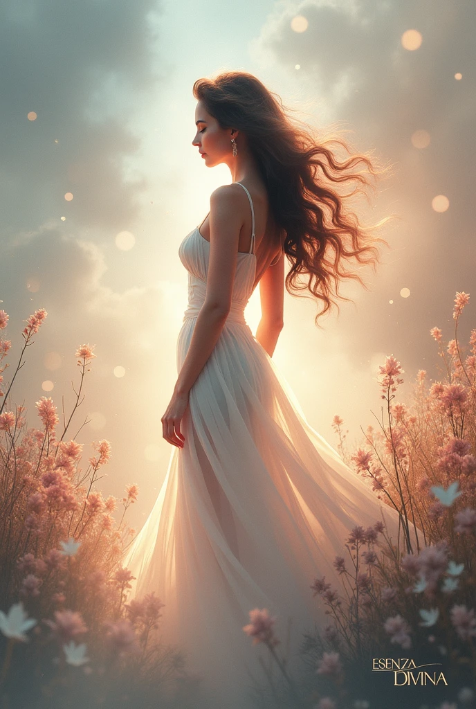 Make me a logo with perfumes and backgrounds for my company with the ...