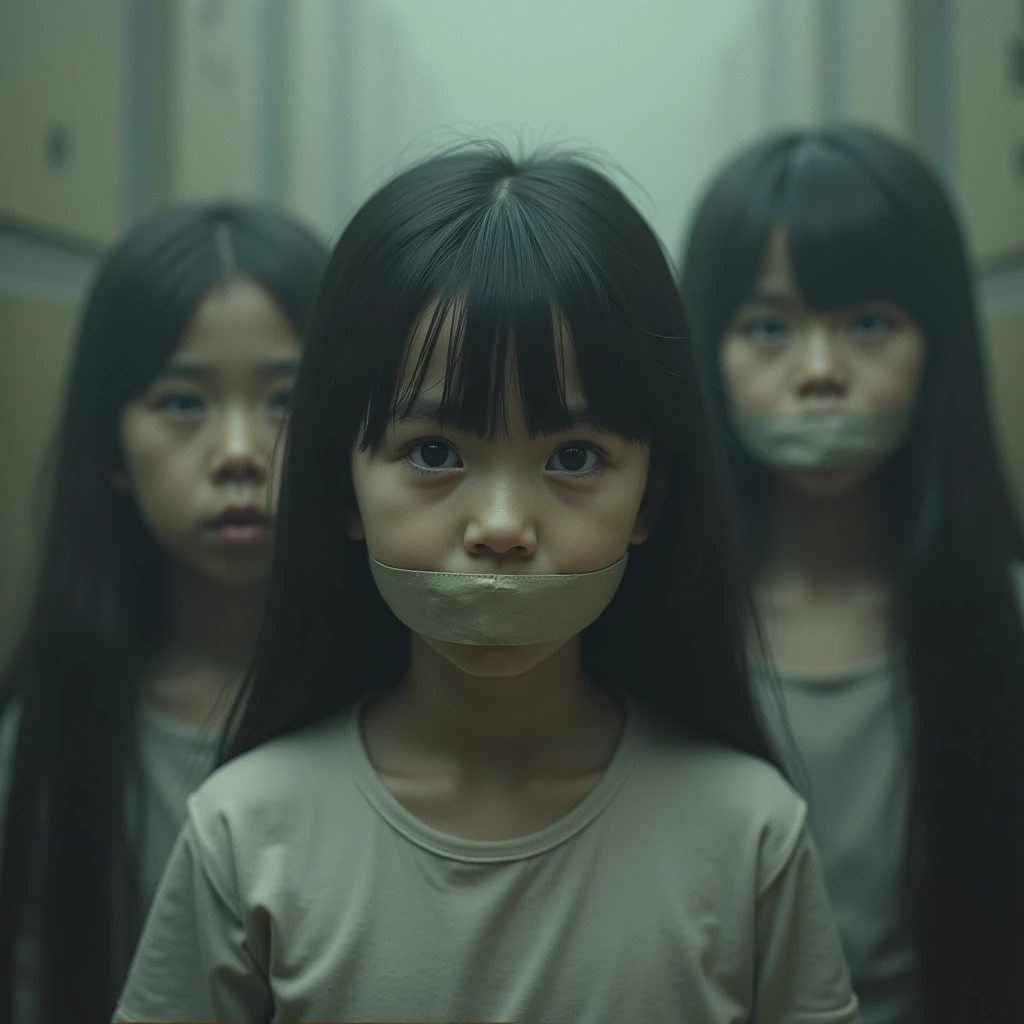 S TAPE COVERED EYES AND MOUTHS - SeaArt AI