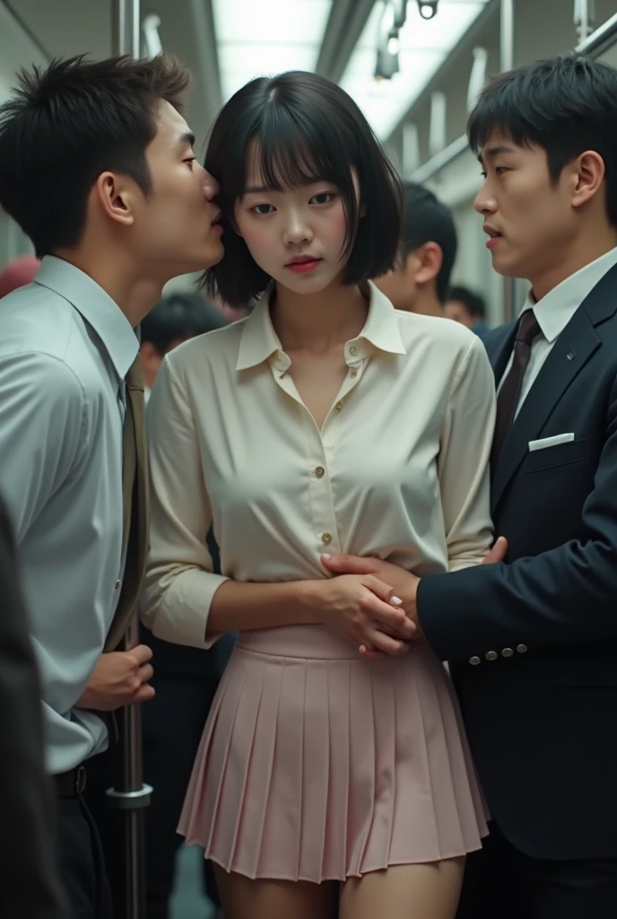 (((live-action:1.5))),(Crazy behavior: 1.5), ((Japanese))、女の子1 person ...