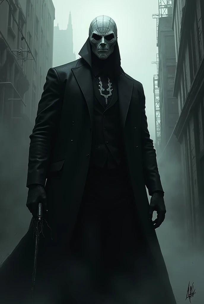 Mr negative' from spiderman comics - SeaArt AI