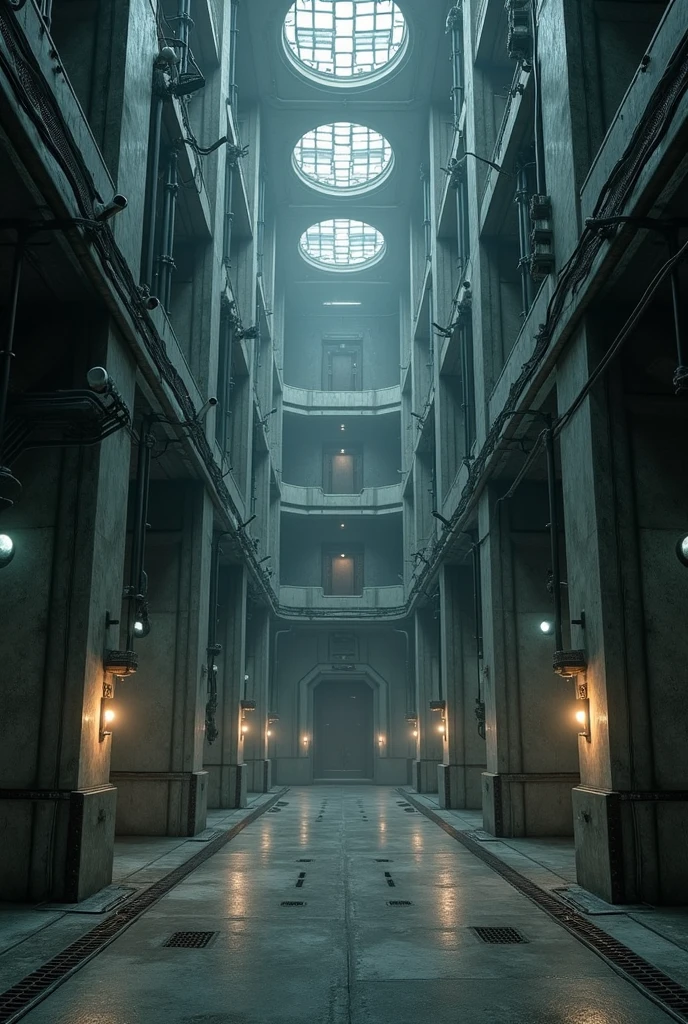 Big Scp foundation containment room - SeaArt AI