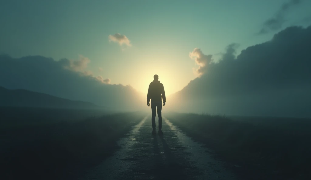 (photorealism:1.2), Create an image of a person standing at a ...