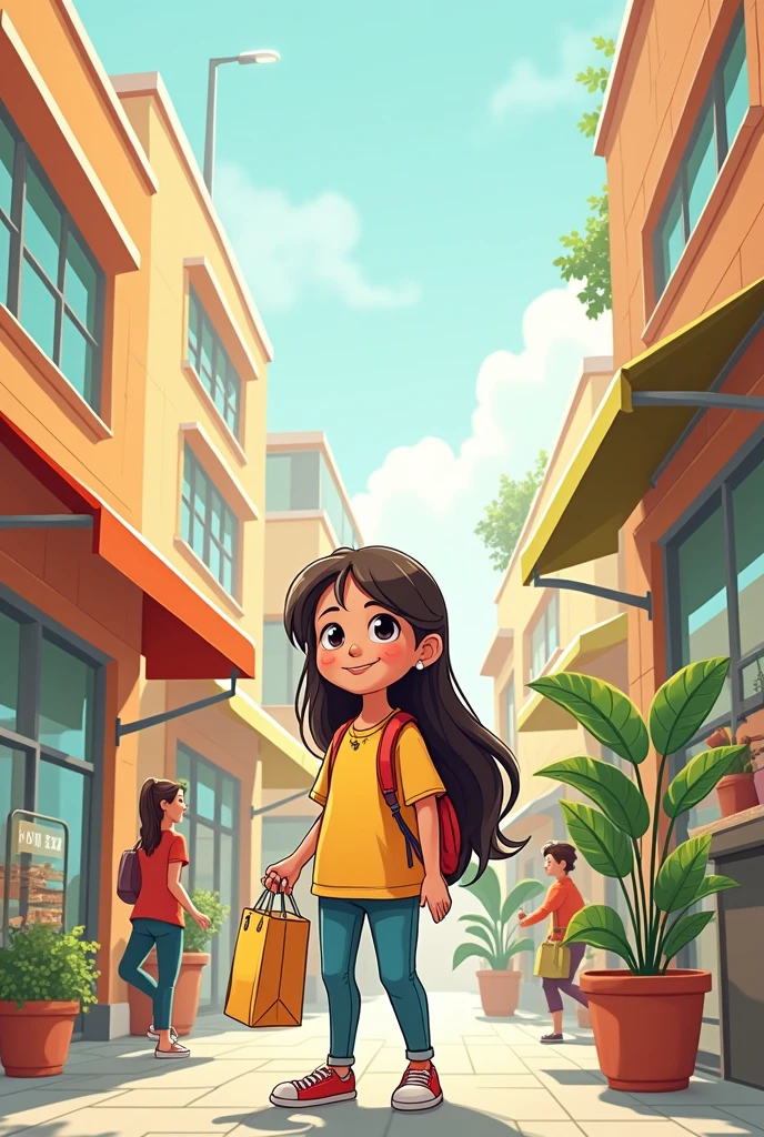 Cartoon about being a good consumer - SeaArt AI