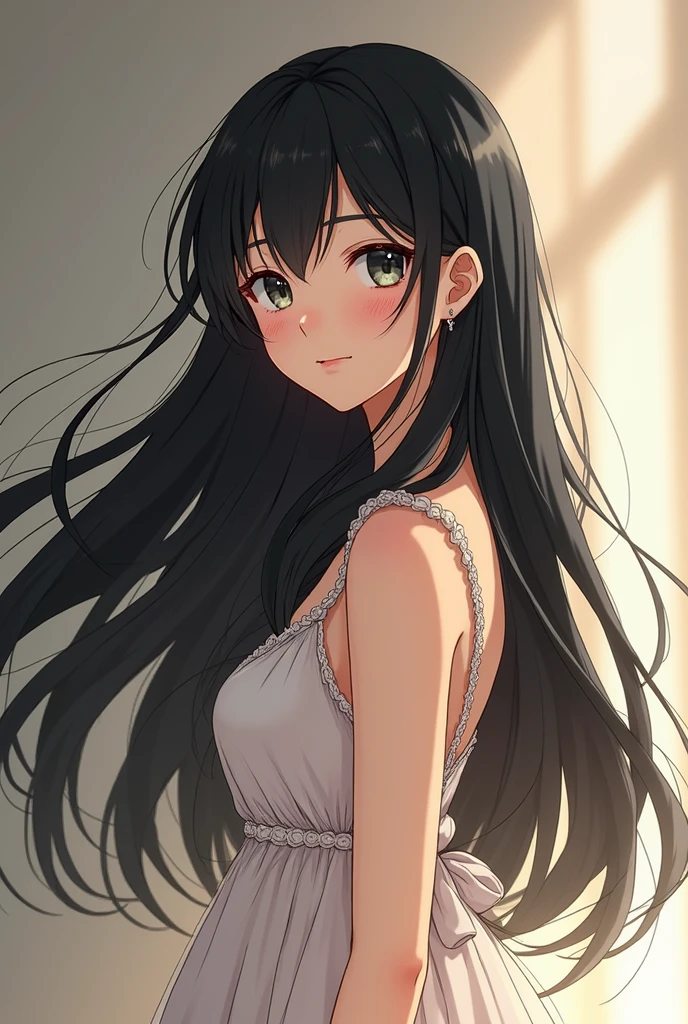 (I'd say she's 5'3. She has a slender build and an overall petite ...