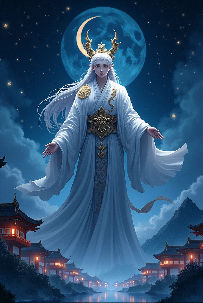 Tsukuyomi Japan myth - SeaArt AI