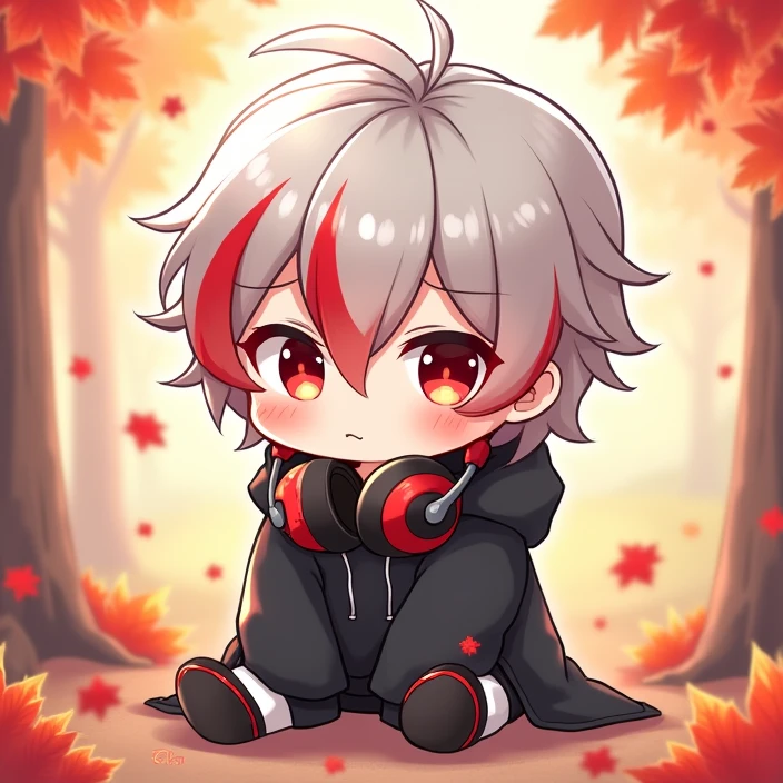 Chibi Character,High image quality,Facing forward,Adult Men,Two Block ...