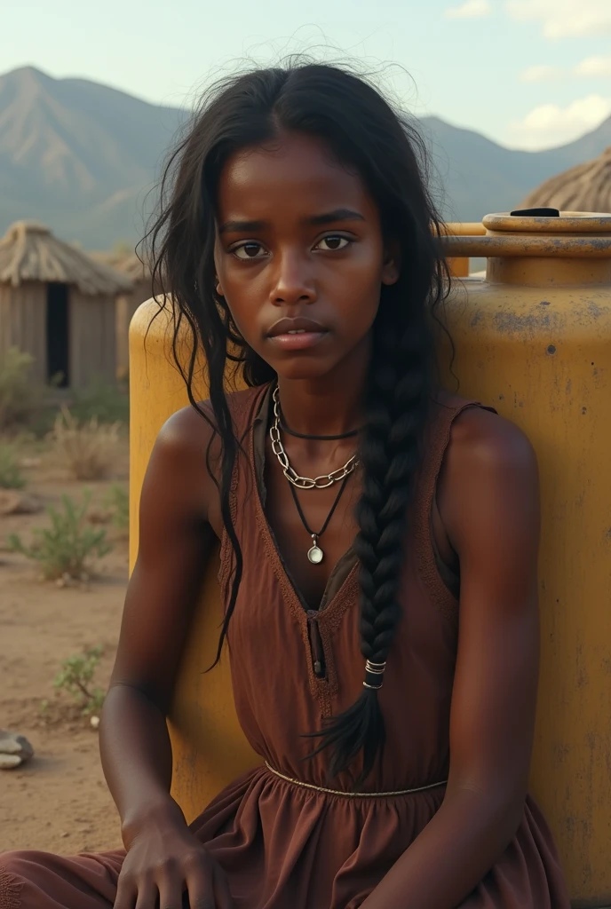 Extract(A d and emotinally hurted in sexual violenced girl with brown ...