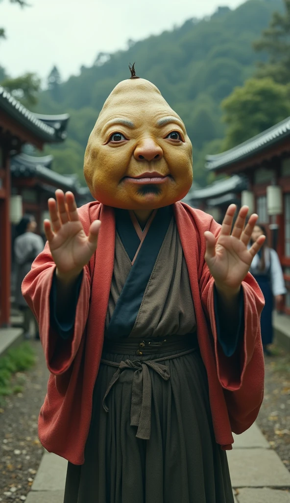 Potato headed supernatural creature humanoid Japanese Shrine Festivals ...