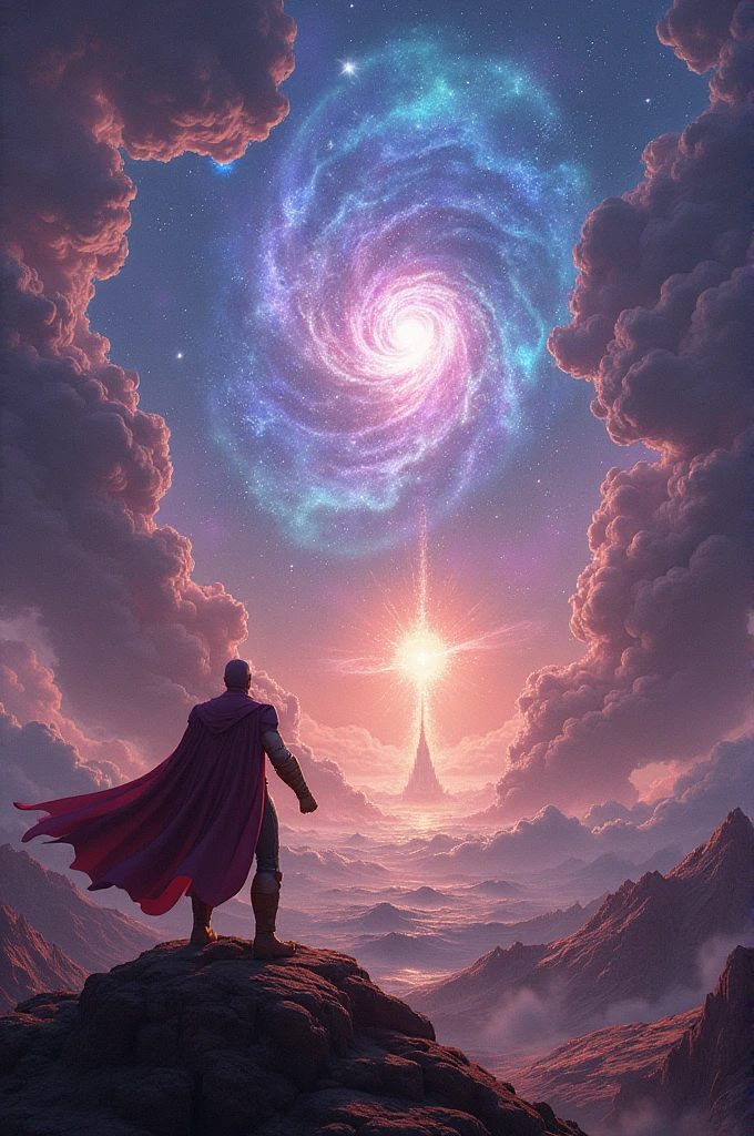 Fantastic infinity war in galaxy with multiverse. - SeaArt AI