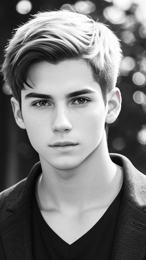 A young man Ariel focus on the face - SeaArt AI