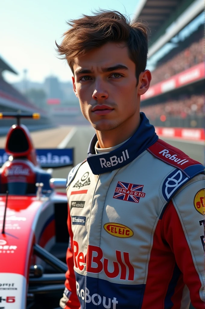 Young british F1 driver - SeaArt AI