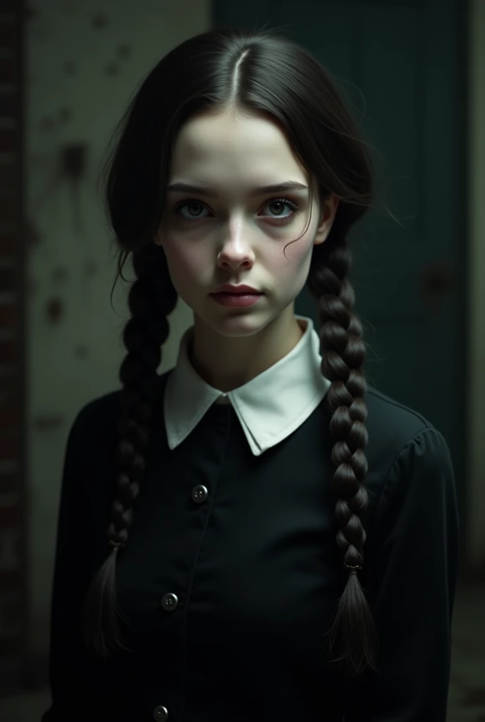 Recreate the prompt, but I need the actor playing Wednesday Adams to be ...