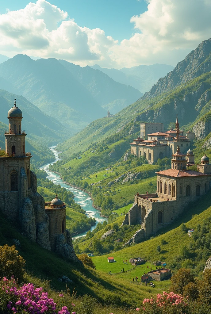 🇦🇿, Karabakh and Shusha - SeaArt AI