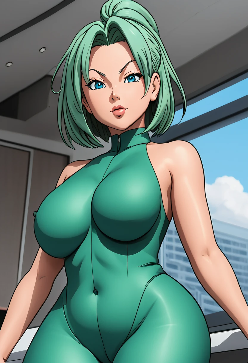 Bulma sexy, milf, HOT, Sensual, big breasts, big thighs, big butts - SeaArt AI